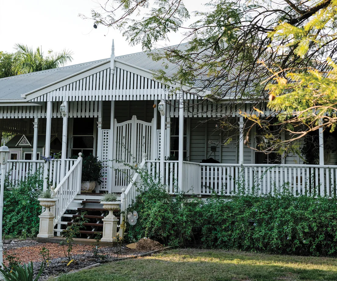 A florist's charming homestead in Emerald, Queensland
