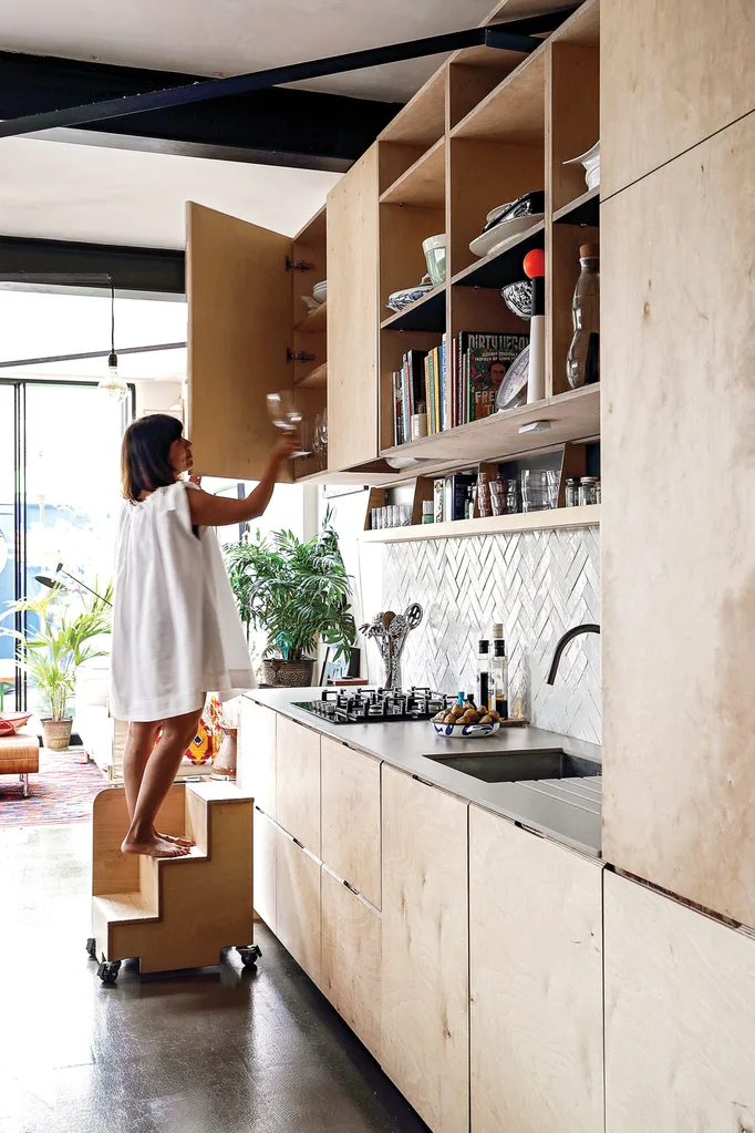 A colourful ground-floor flat in London