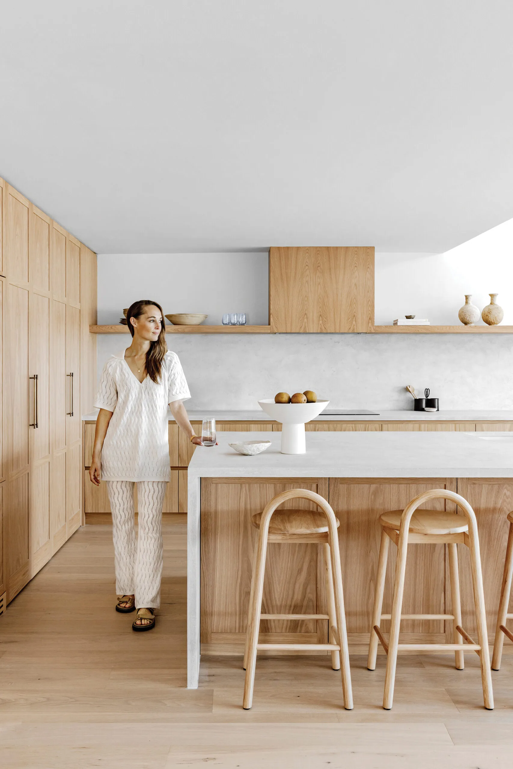 Kate Lawrence's childhood coastal style home