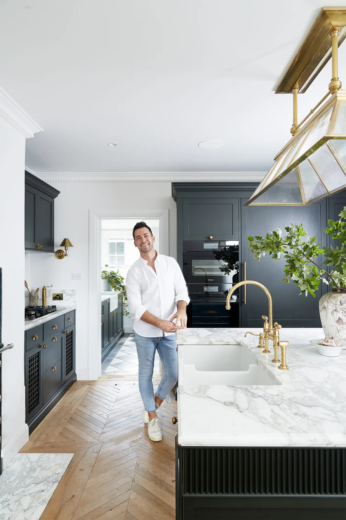 Steve Cordony's luxe country kitchen