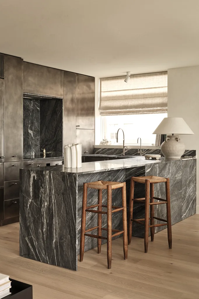Contemporary Top-Floor Apartment Blends Raw Design