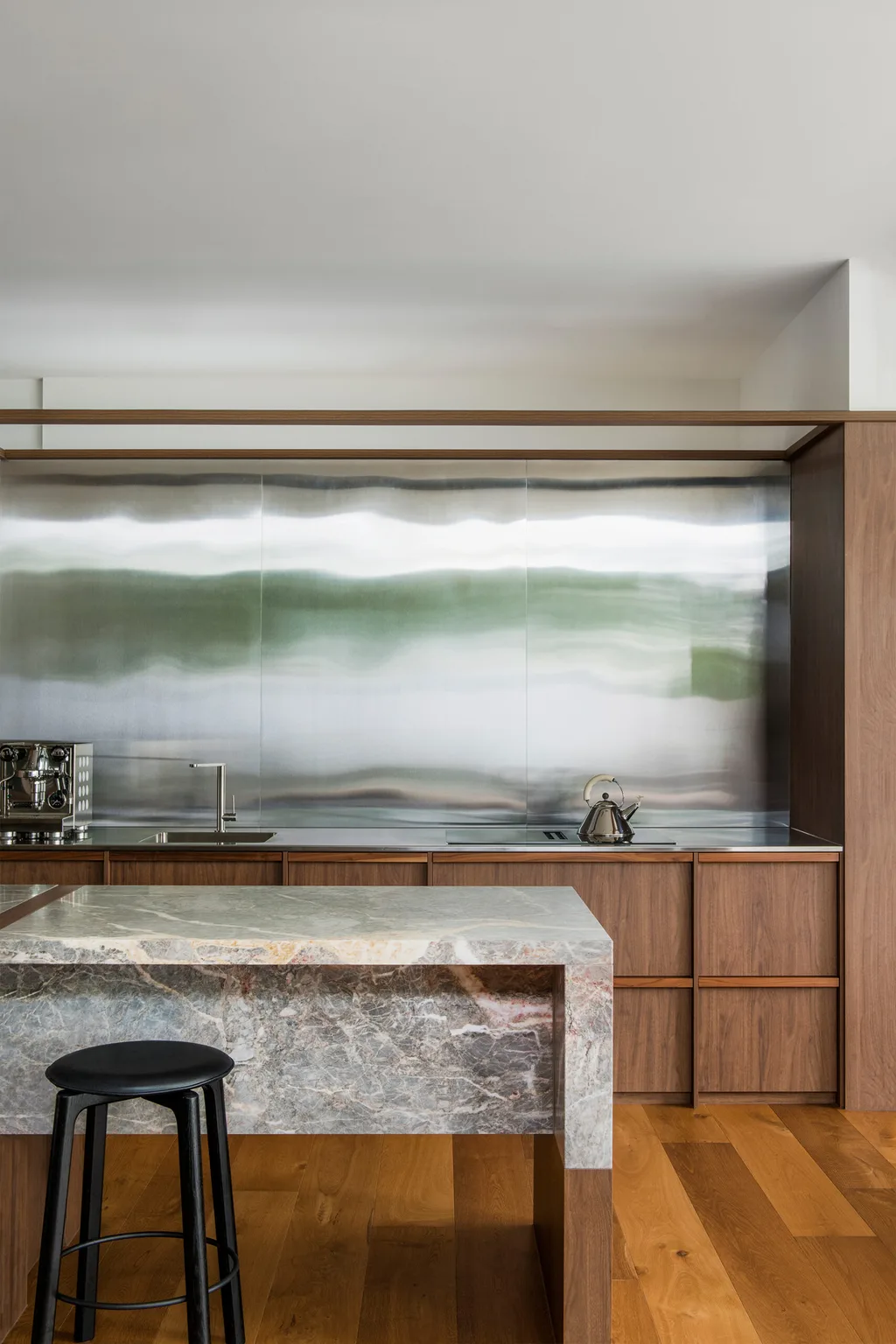 Stainless steel benches are taking over kitchens in 2024 | Homes To Love