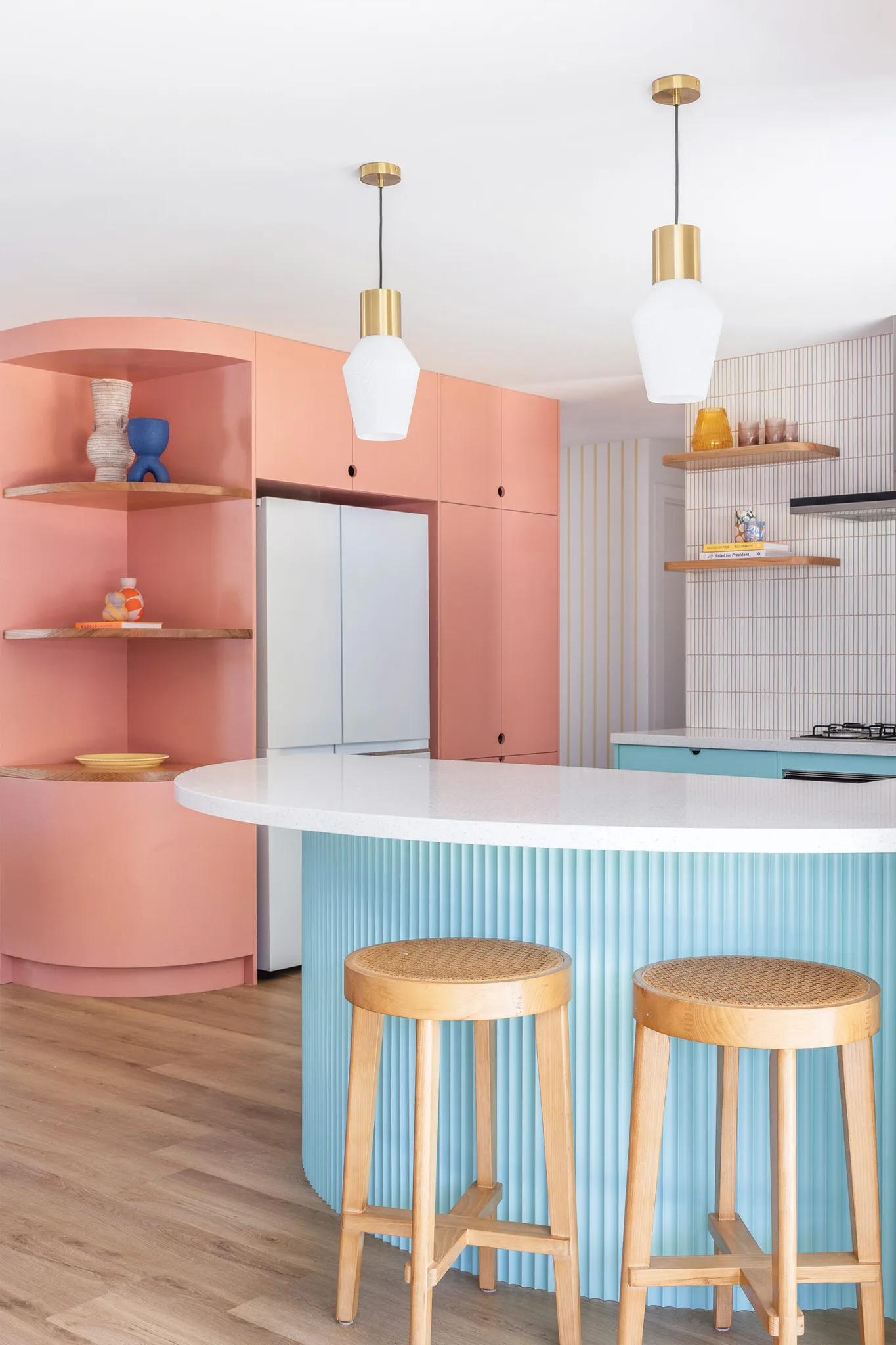 Inside Gemma Peanut's Cabarita accommodation, Yo Caba Caba