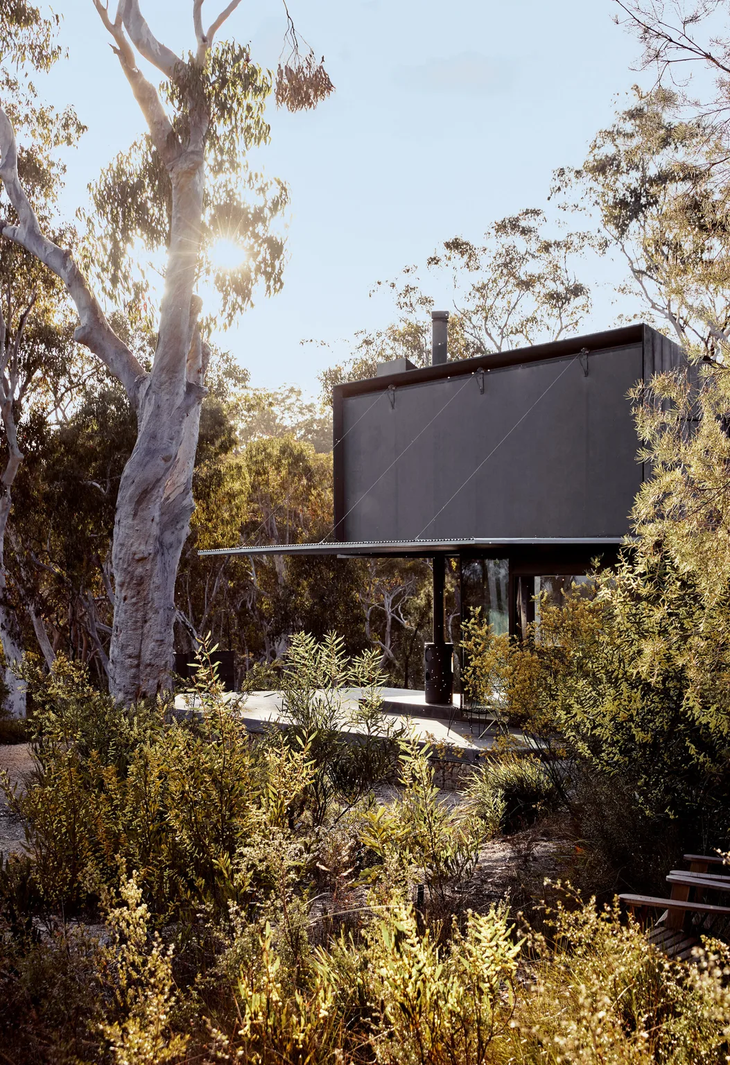 A bushfire-resistant home in Megalong Valley, NSW
