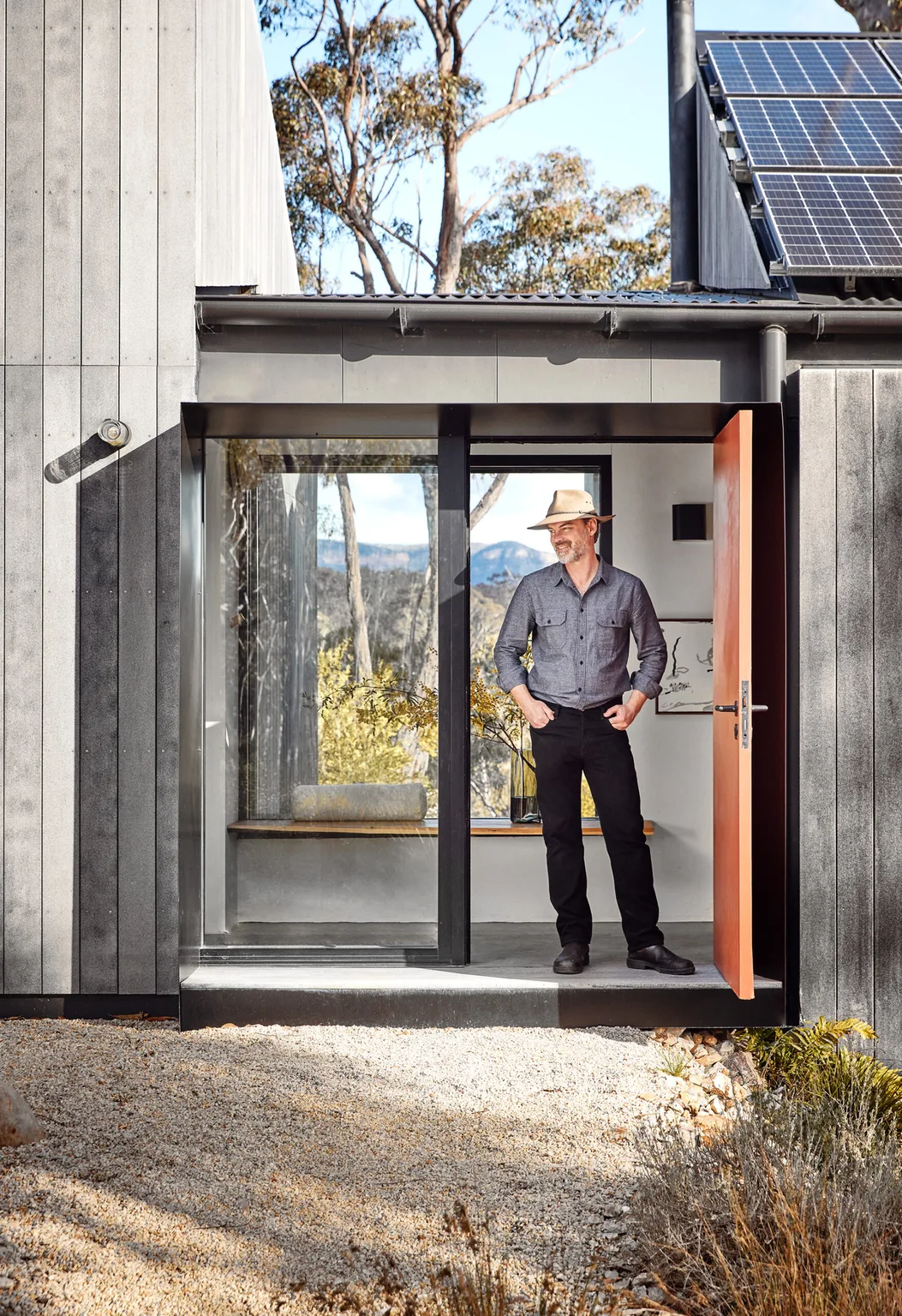 A bushfire-resistant home in Megalong Valley, NSW