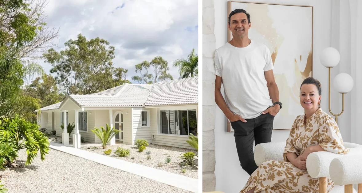 The Block's Andy and Deb unveil breezy Gold Coast renovation