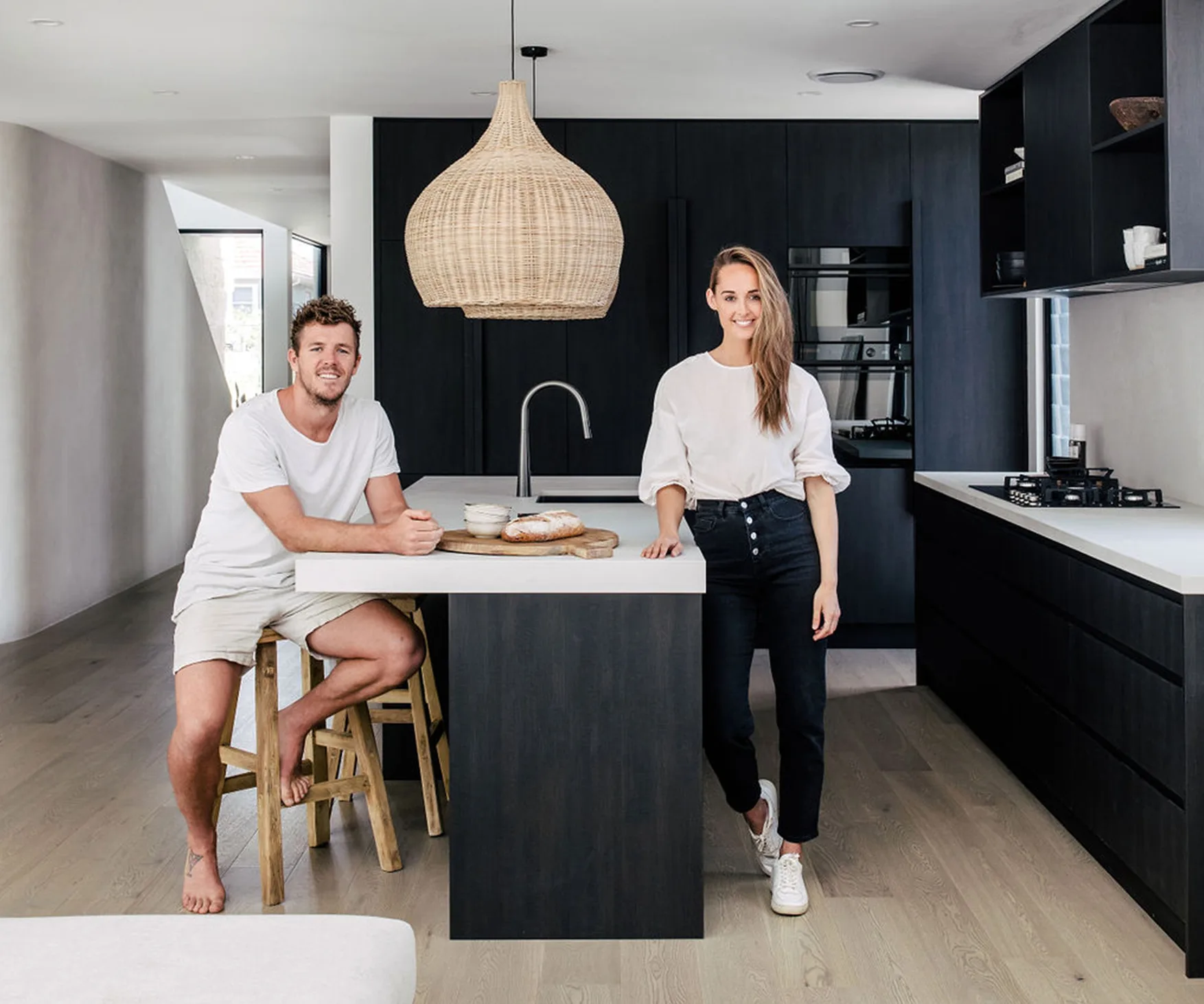 The Block's Leah and Ash renovate Josh Dunkley's home | Homes To Love