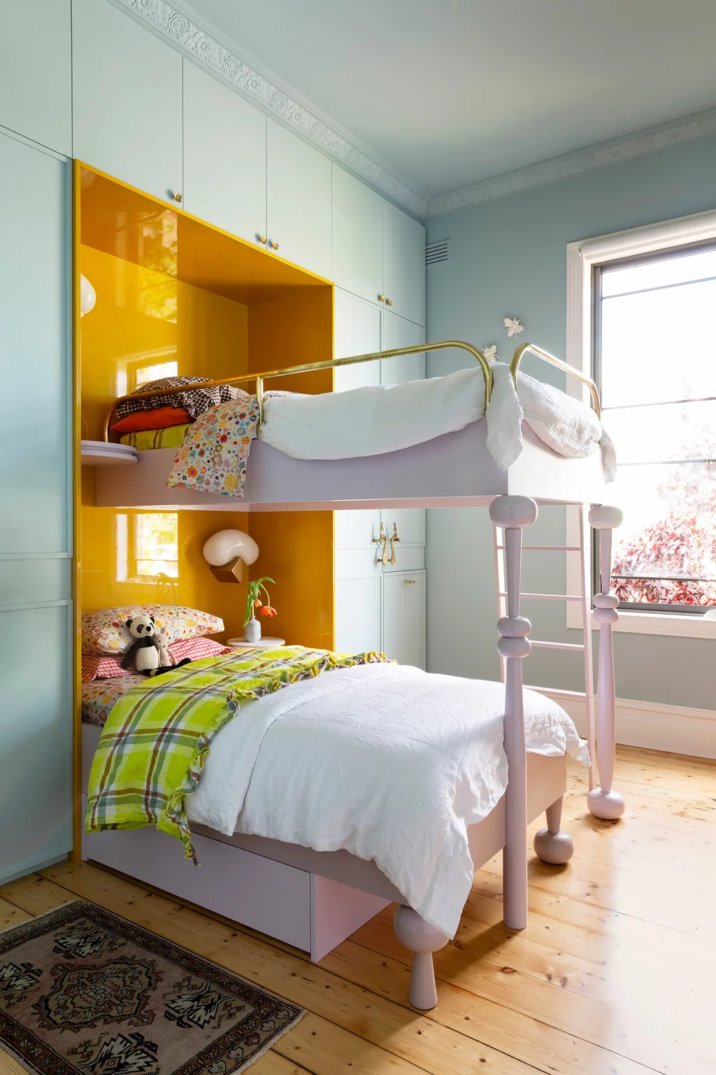 This Girls' Shared Small Bedroom Is Full Of Good Ideas