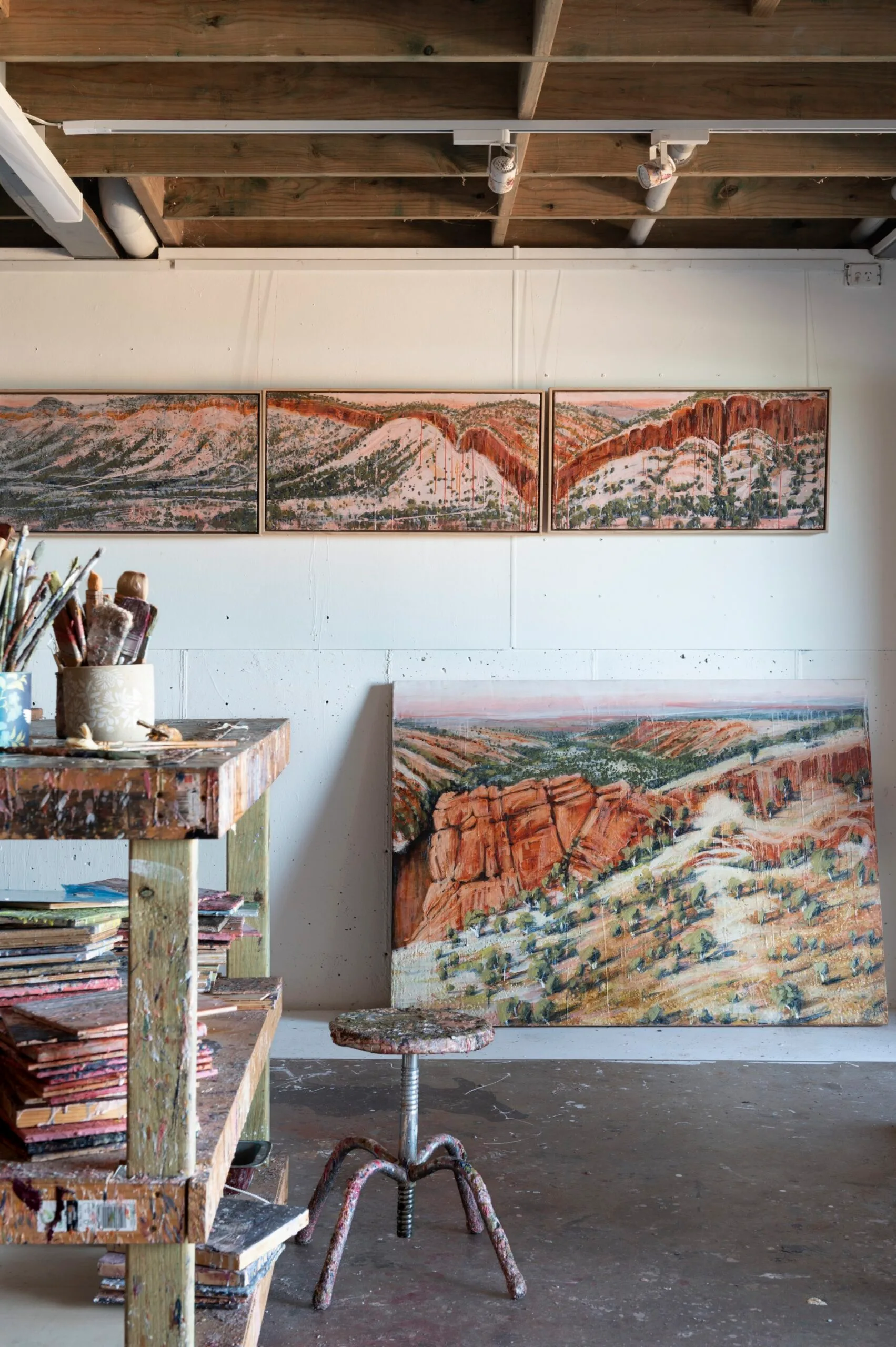Australian Artist Carly Le Cerf's Beautiful Landscape Work