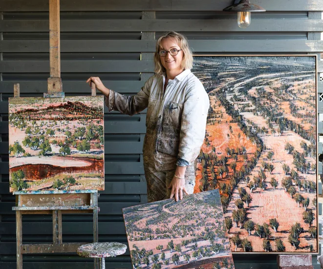 Australian Artist Carly Le Cerf's Beautiful Landscape Work
