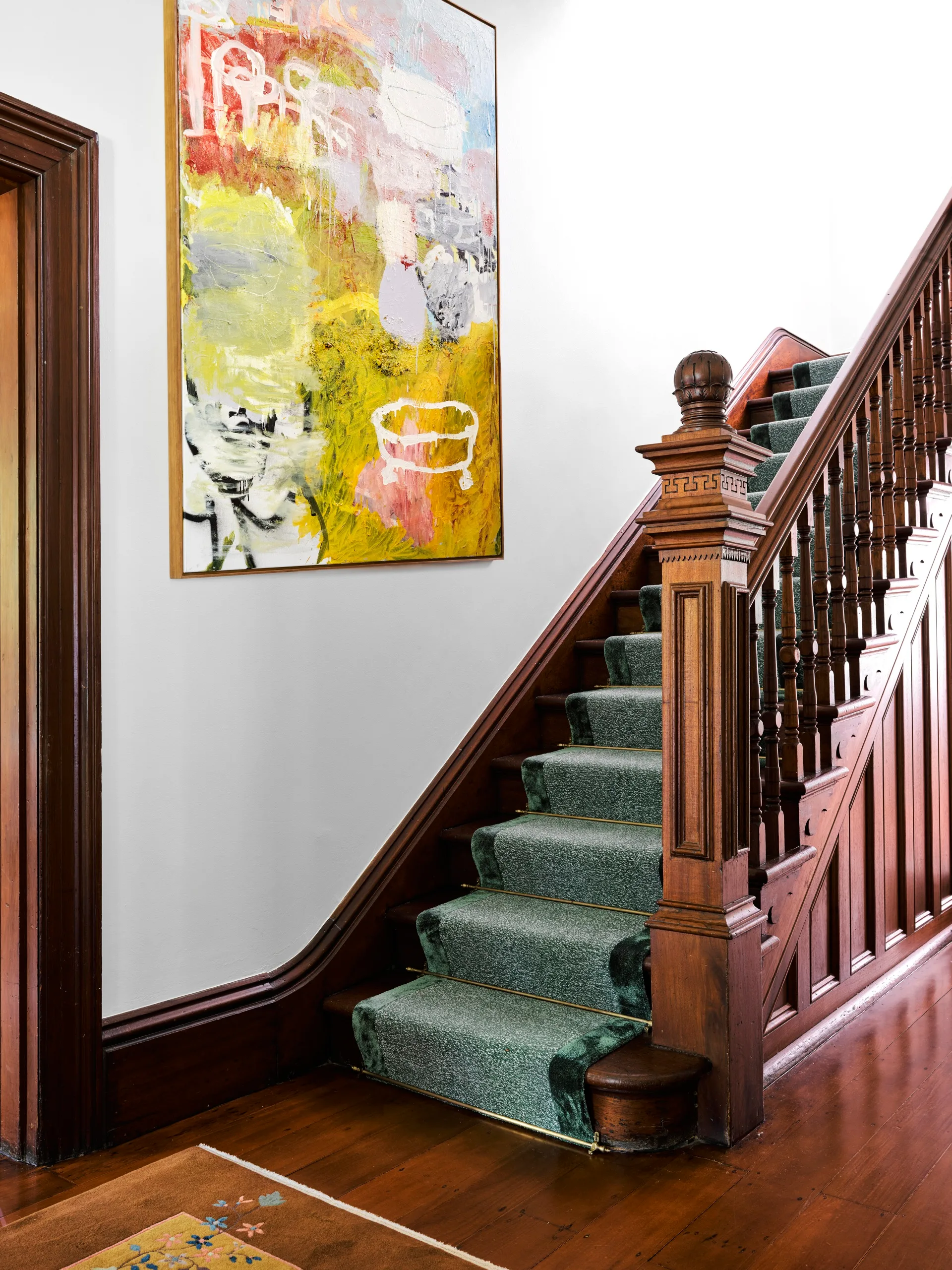This Grand Sandstone Home Tip-Toes Between Old and New