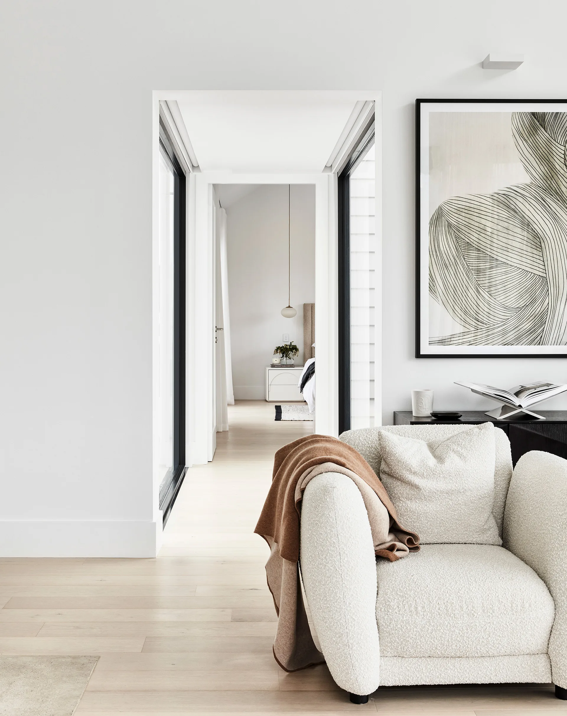 A White Modern Country Home In Bowral, NSW
