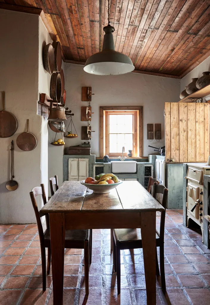 An Old Rustic Farmhouse In Cape Town, South Africa