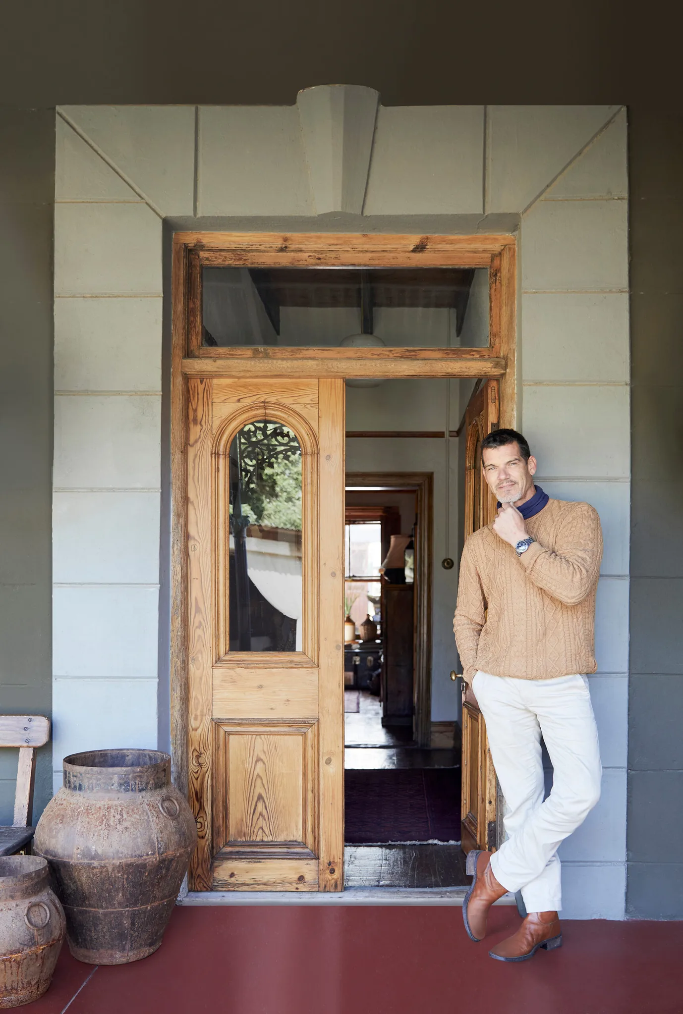 An Old Rustic Farmhouse In Cape Town, South Africa