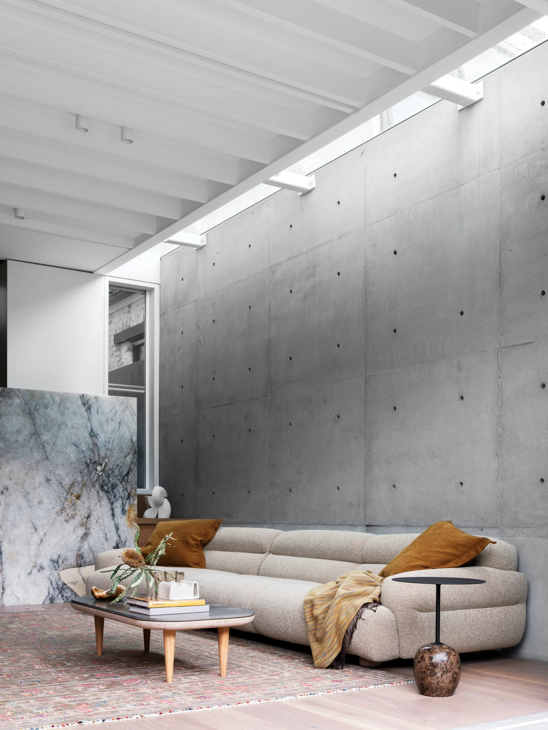 A Worker's Cottage With An Off-Form Concrete Extension