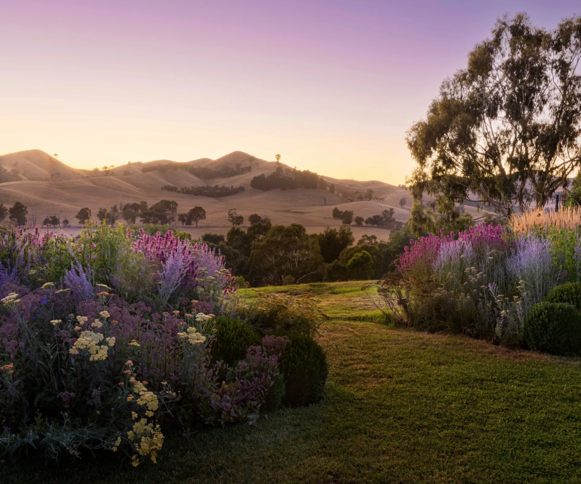 Floral Accents Turn This Garden Into A Dream-like Oasis