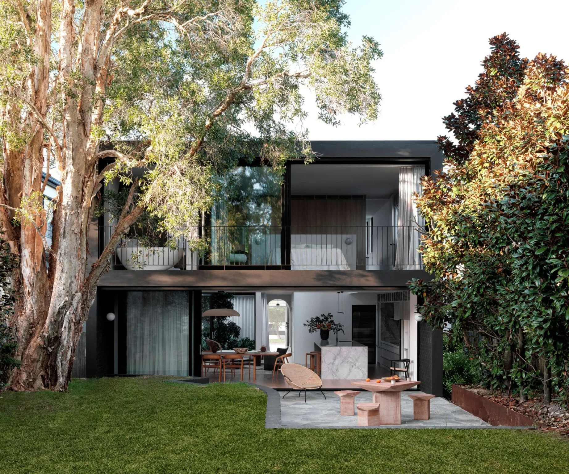 Strong Indoor Outdoor Connection Federation Home