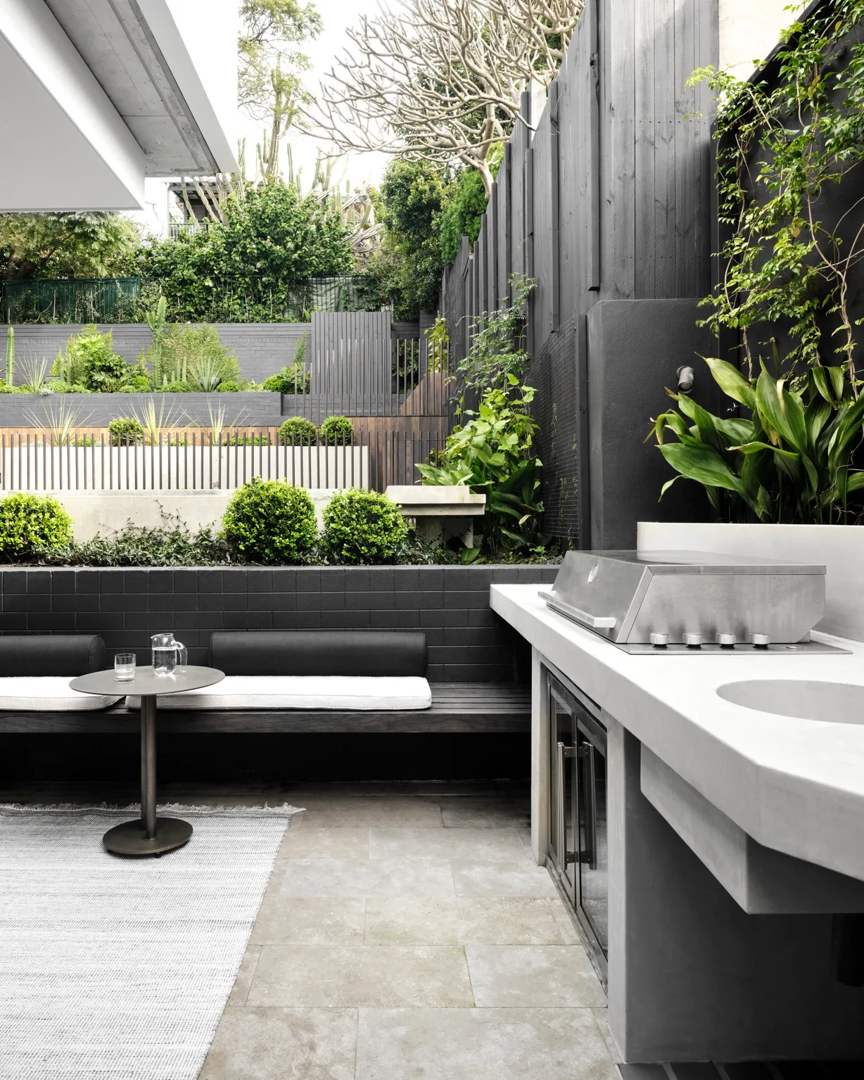 A Clever Two-Zone Kitchen Design Filled With Texture