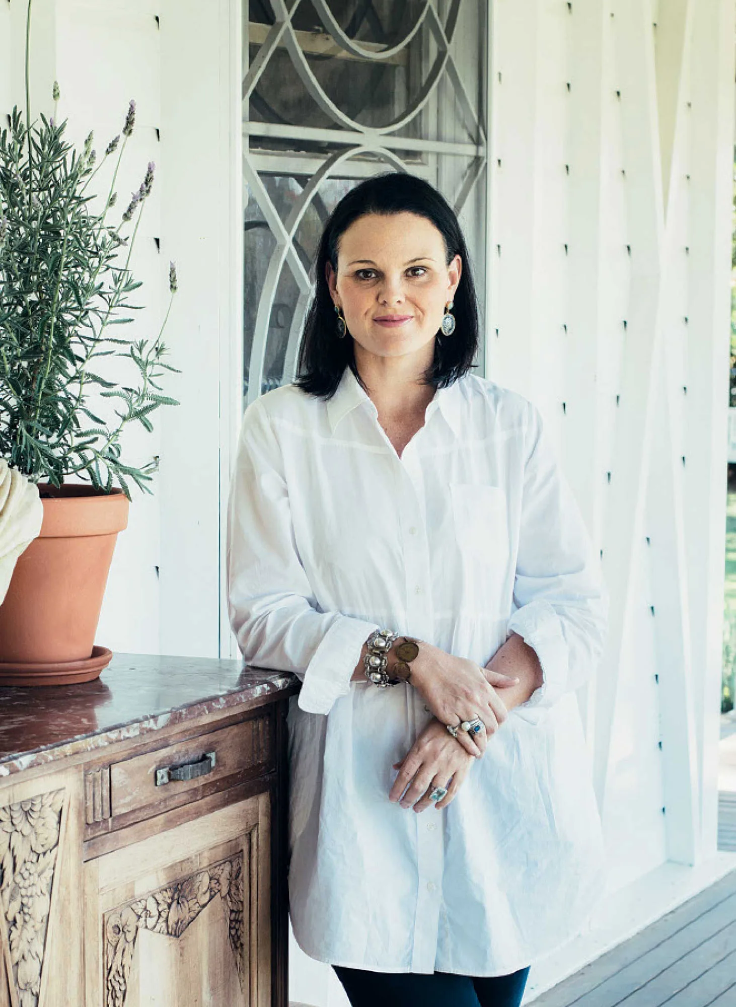 Anna Spiro: Interior designer's colourful Brisbane home
