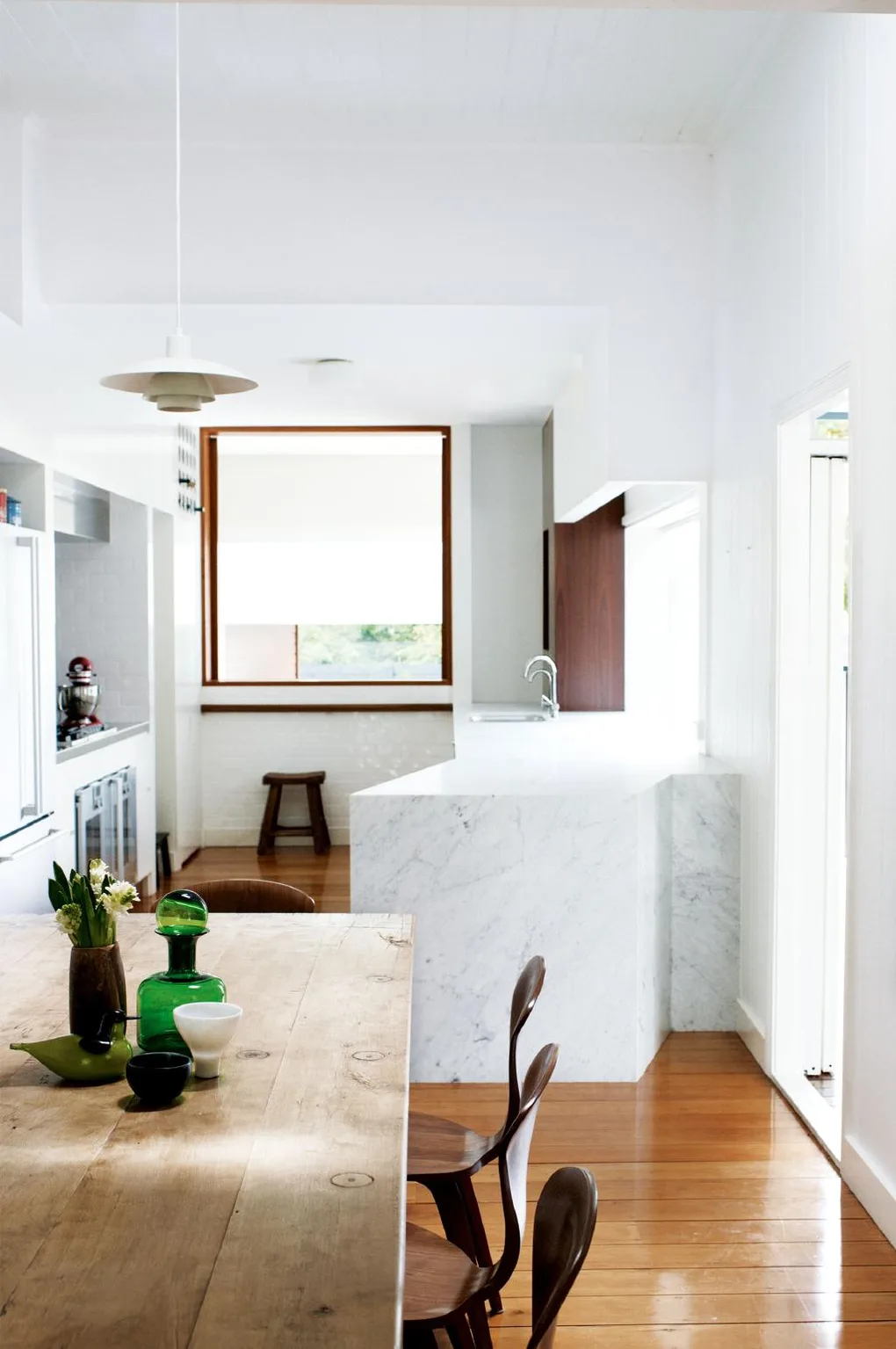 A Queenslander with a modern extension in Brisbane, QLD