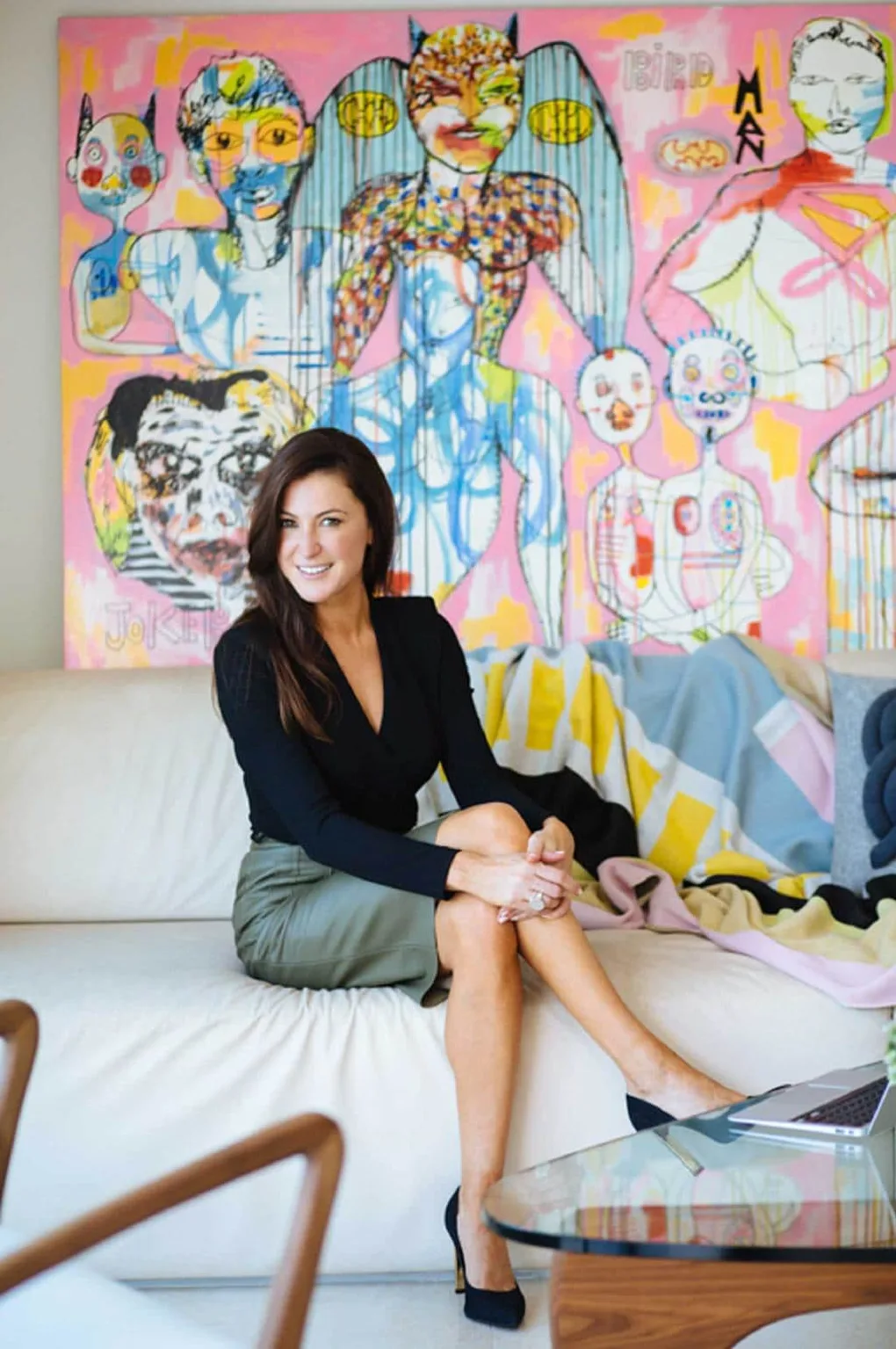 inside the refined home of PR director Sarah Cichy